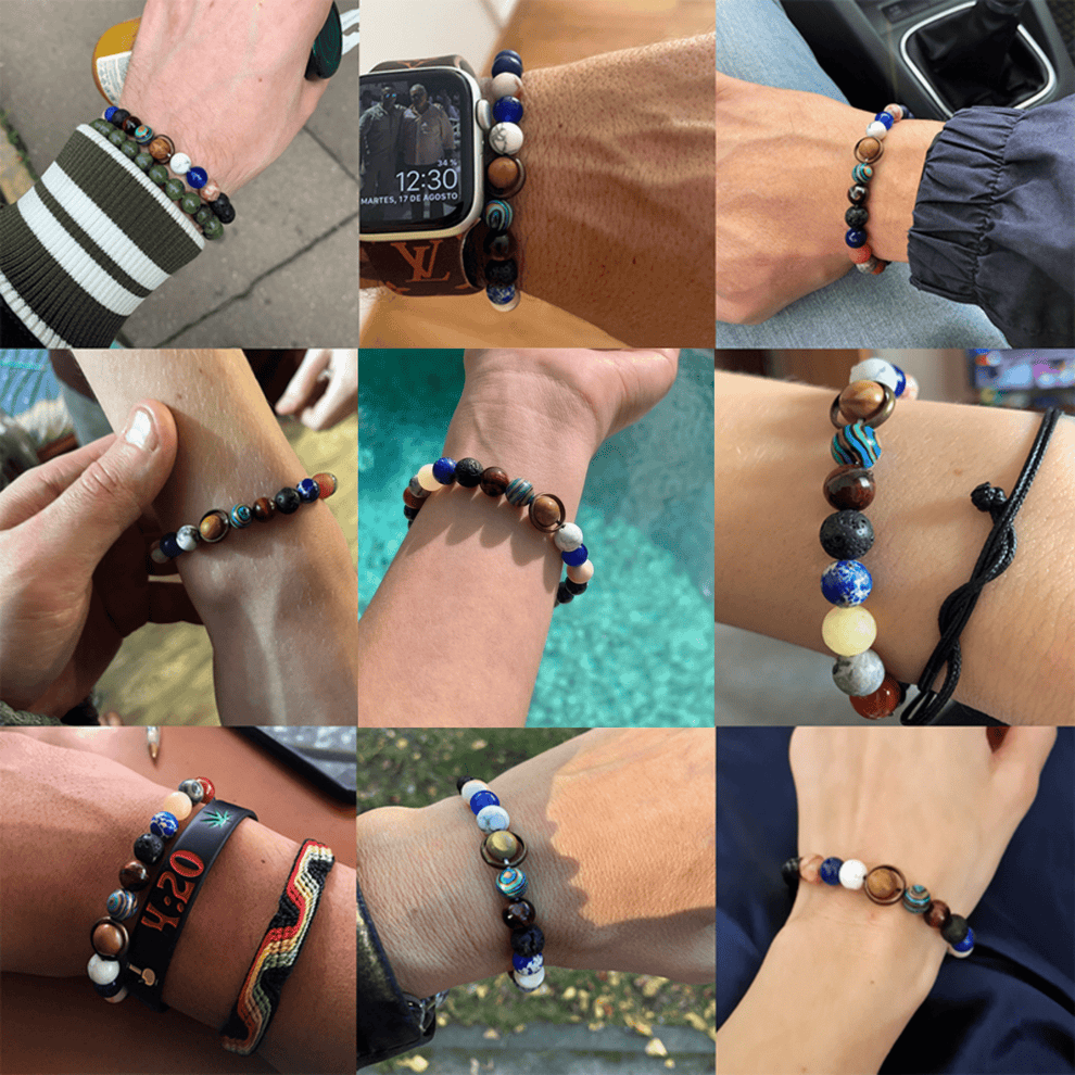 Solar System Bracelet – Wear the Solar System on Your Wrist – SpaceTrips